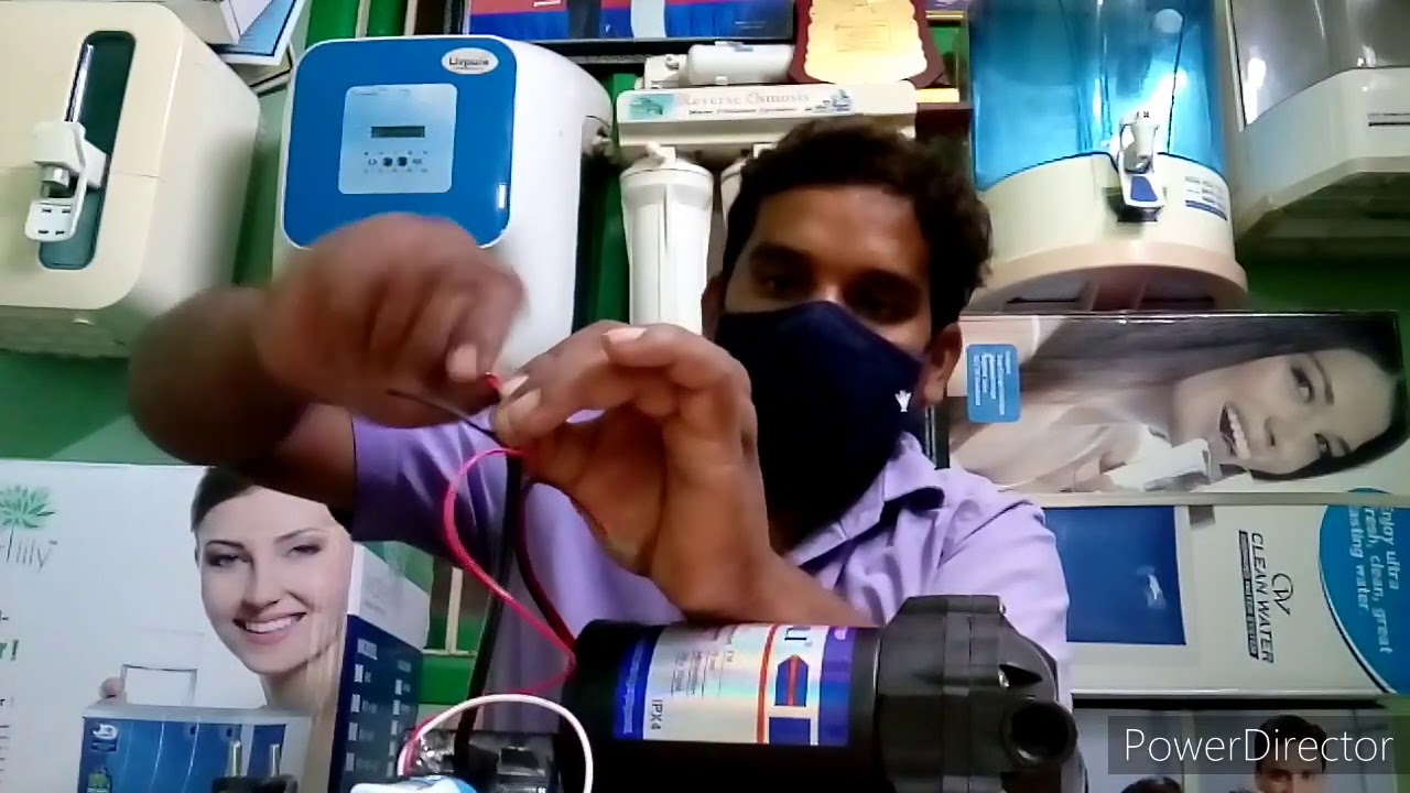 How to connect RO machine electric wire. how to solve water Purifier's ...