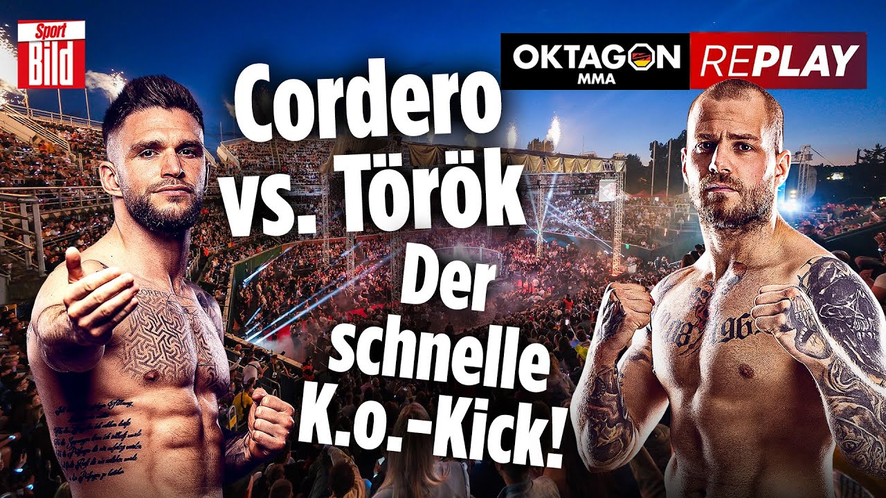 MMA: Jaime Cordero – Gabriel Török im Relive | OKTAGON 45 - YouTube