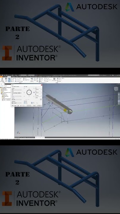 Barra Multifuncional - Autodesk Inventor - YouTube