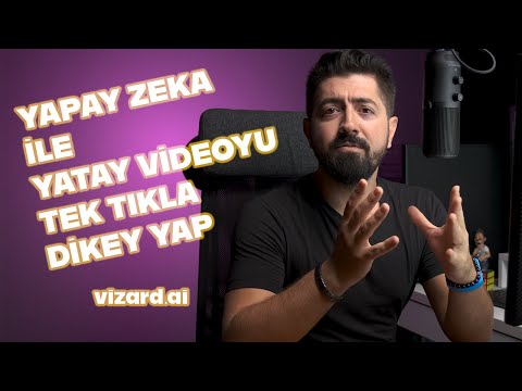 Tek Tıkla Uzun Videodan Kısa Dikey Videolar Çıkartan Yapay Zeka Vizard.ai