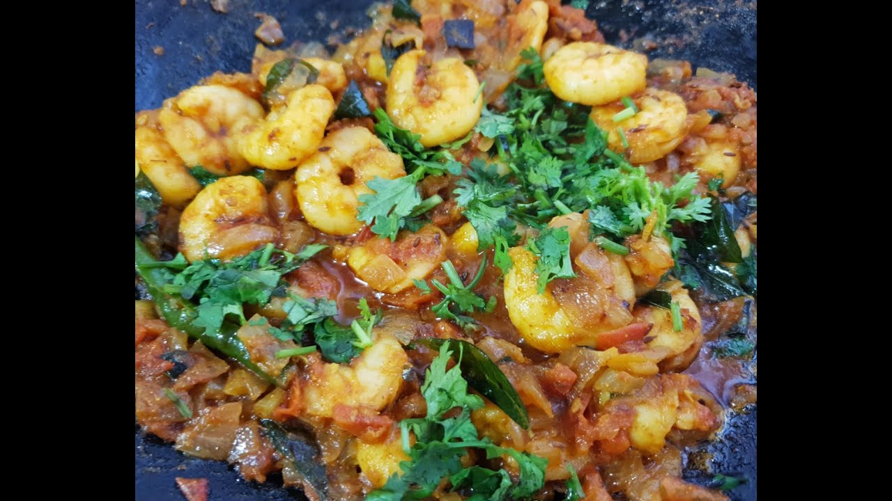 Simple and Easy PRONS FRY | PRONS DRY CURRY | EASY PRONS RECIPE - YouTube