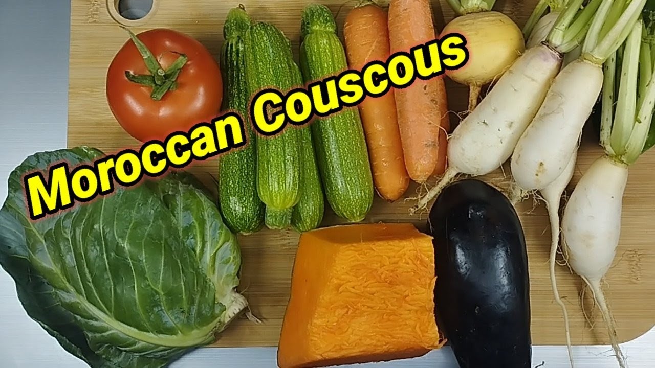 The Original Couscous 💯 Moroccan|Couscous 7 Vegetable - YouTube