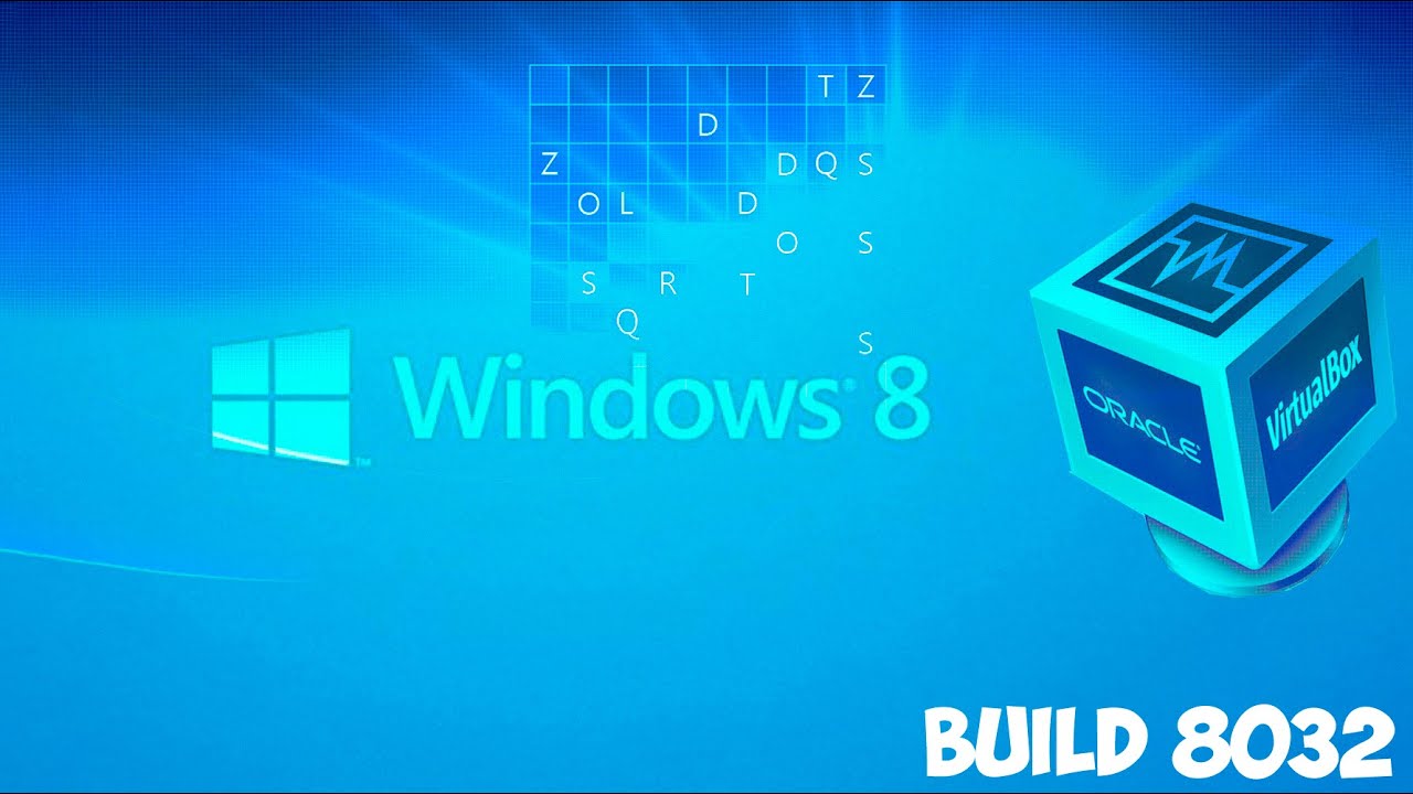 Как установить Windows 8 build 8032 на Virtual Box - YouTube