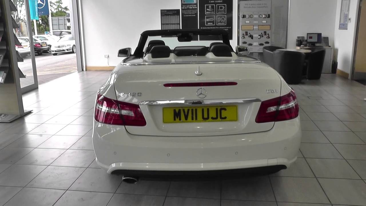 Mercedes-Benz E CLASS E220 CDI BlueEFFICIENCY Sport 2dr Tip Auto U72495 ...