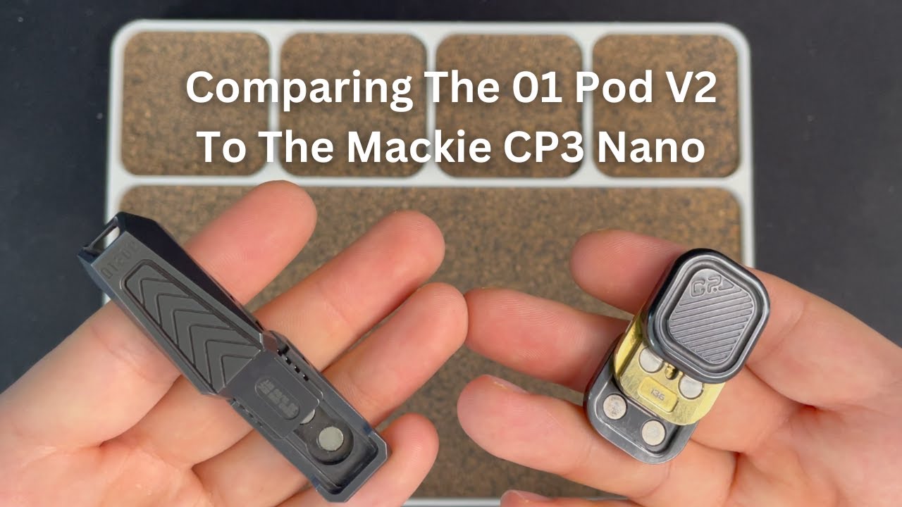 Comparing The 01 Pod V2 To The Mackie CP3 Nano | Daily Dose Of Fidgets ...