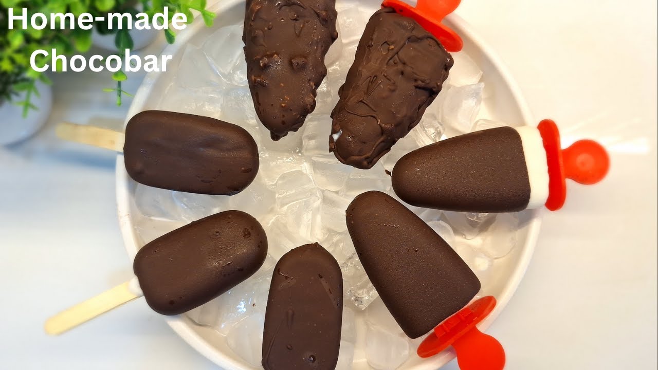 ChocoBar Delight Ice Cream | Homemade Choco bar Ice Cream Recipe | Kids ...