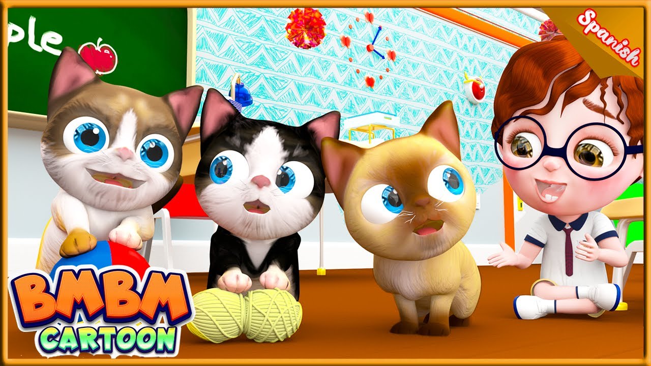 Gatito | Rimas infantiles y canciones para bebés | Canciones infantiles ...