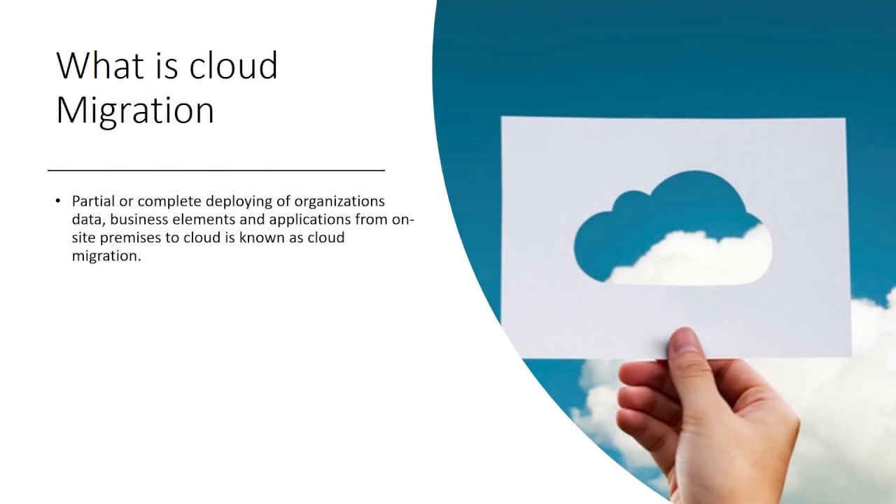 What is Cloud Migration? Learn its Advantages and Disadvantages - YouTube
