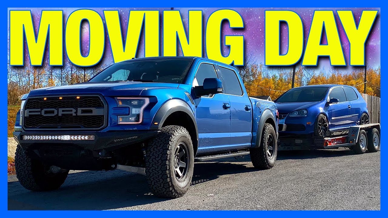 Ford Raptor Towing My R32 + I Bought a House!! - YouTube