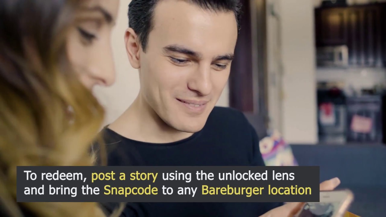 Bareburger Snapchat 3D Food Menu - YouTube