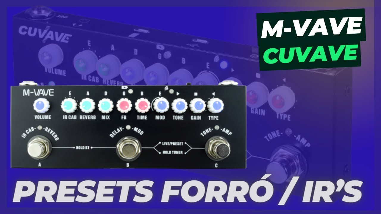 Presets + Impulse Responses para tocar Forró com a Cuvave - YouTube