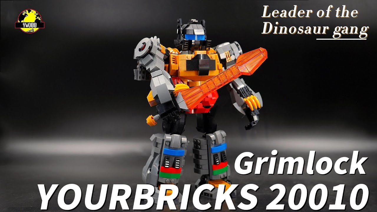 YOURBRICKS 20010 变形金刚 钢锁 - YouTube