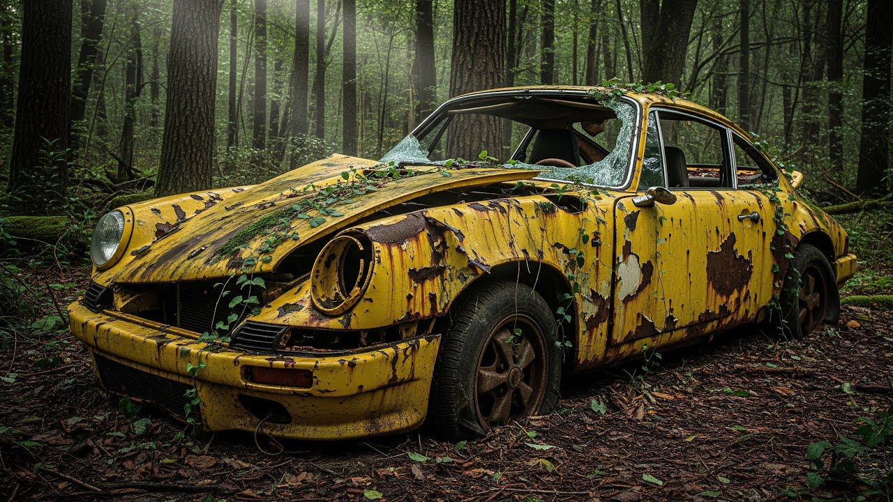 Porsche 911 Restoration – From Rusty Relic to Racing Icon - YouTube