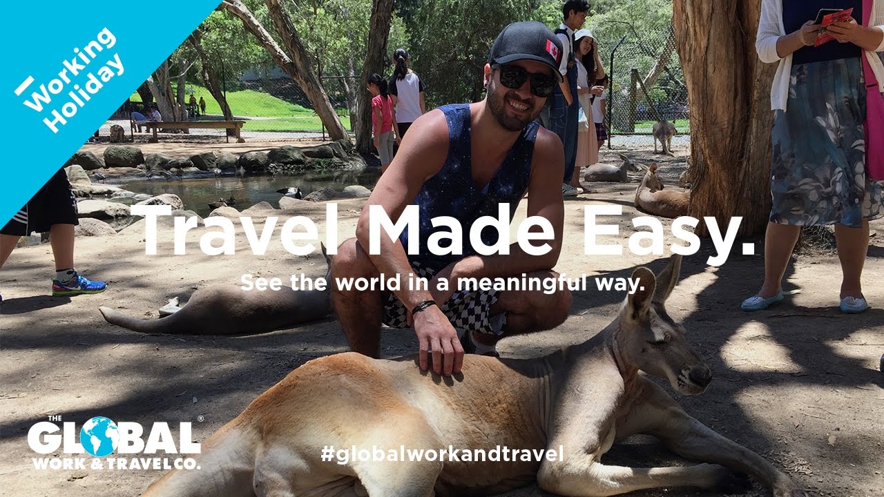 Working Holiday in Australia with Josh - Global Work & Travel - YouTube