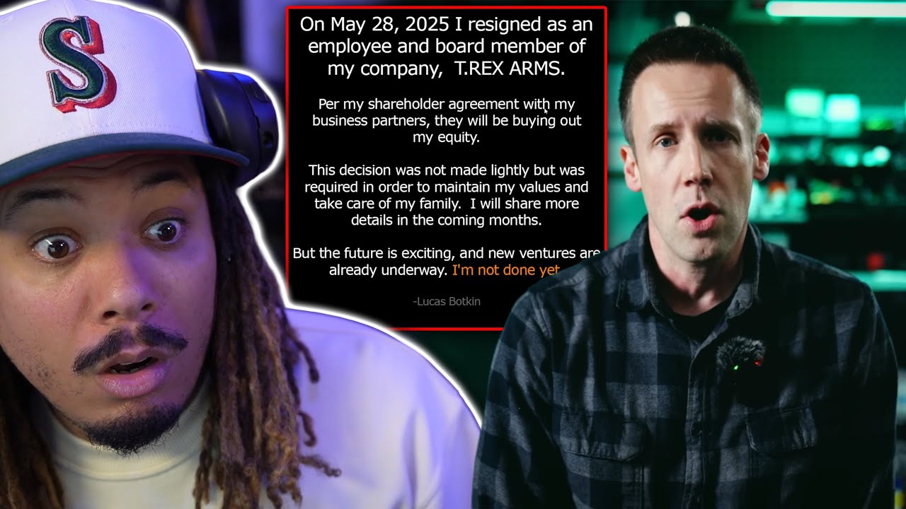 Lucas Botkin RESIGNS From T.REX Arms ! - YouTube