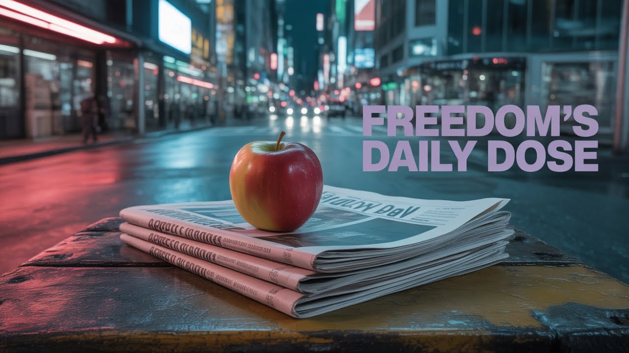 The Truth Behind “An Apple a Day” — and Hong Kong’s Apple Daily - YouTube