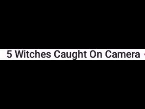 Witches caught on camera - YouTube