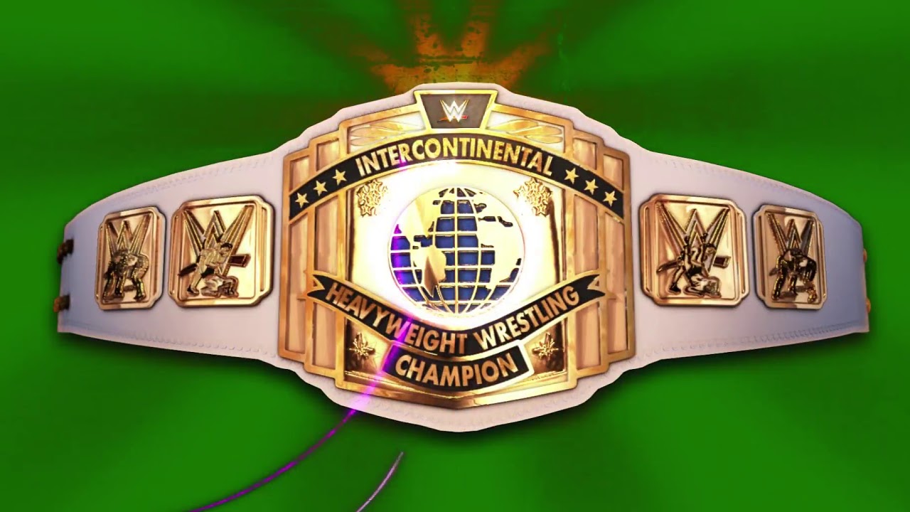 Wwe IC CHAMPIONSHIP green screen - YouTube