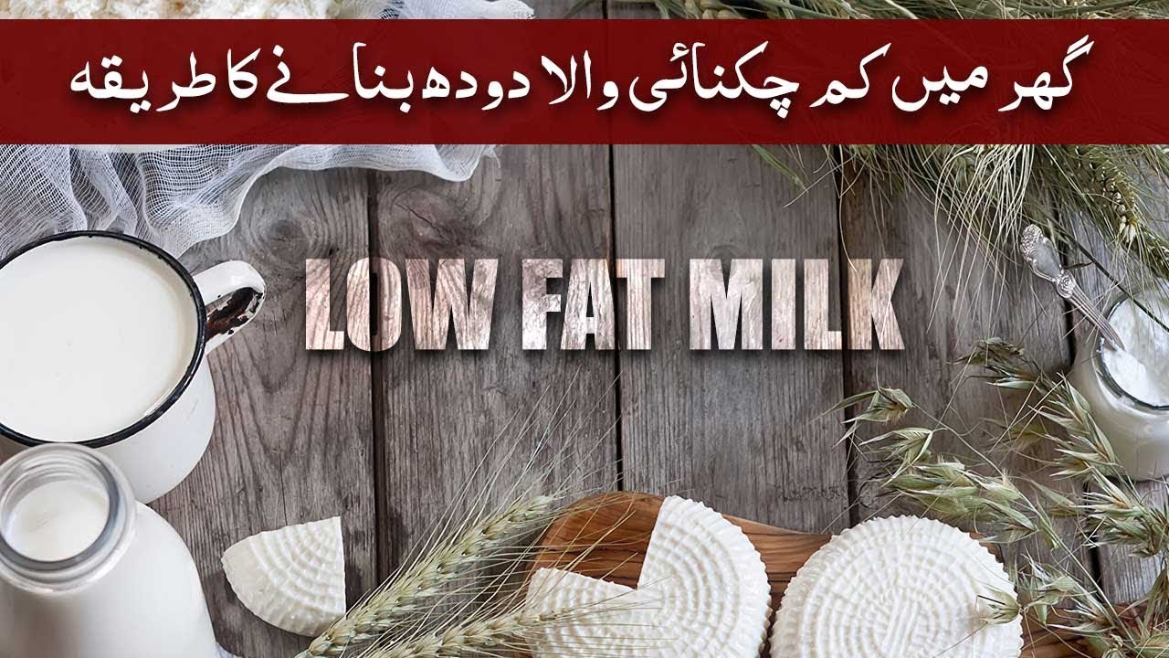HOW TO MAKE LOW FAT MILK AT HOME | Milk Is Healthy | Healthy Living ...