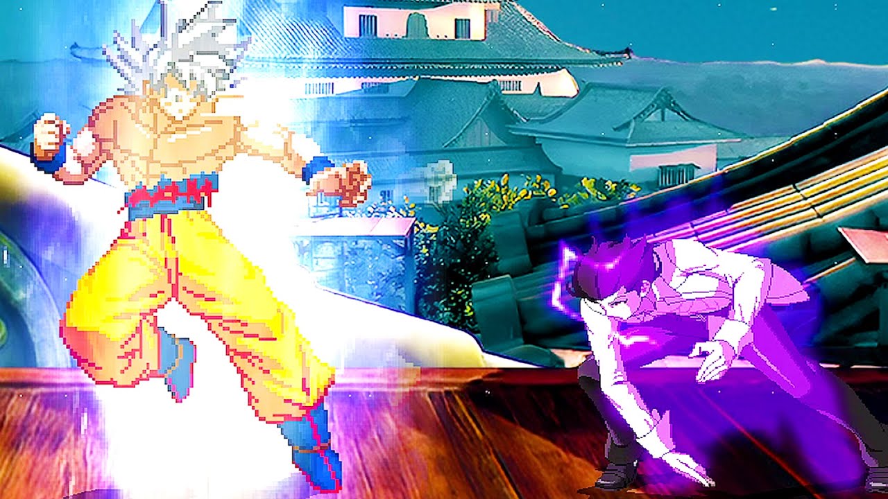 GOKU vs VAMPIRE ROA - Amazing SHOCKING Exciting Fight! - YouTube