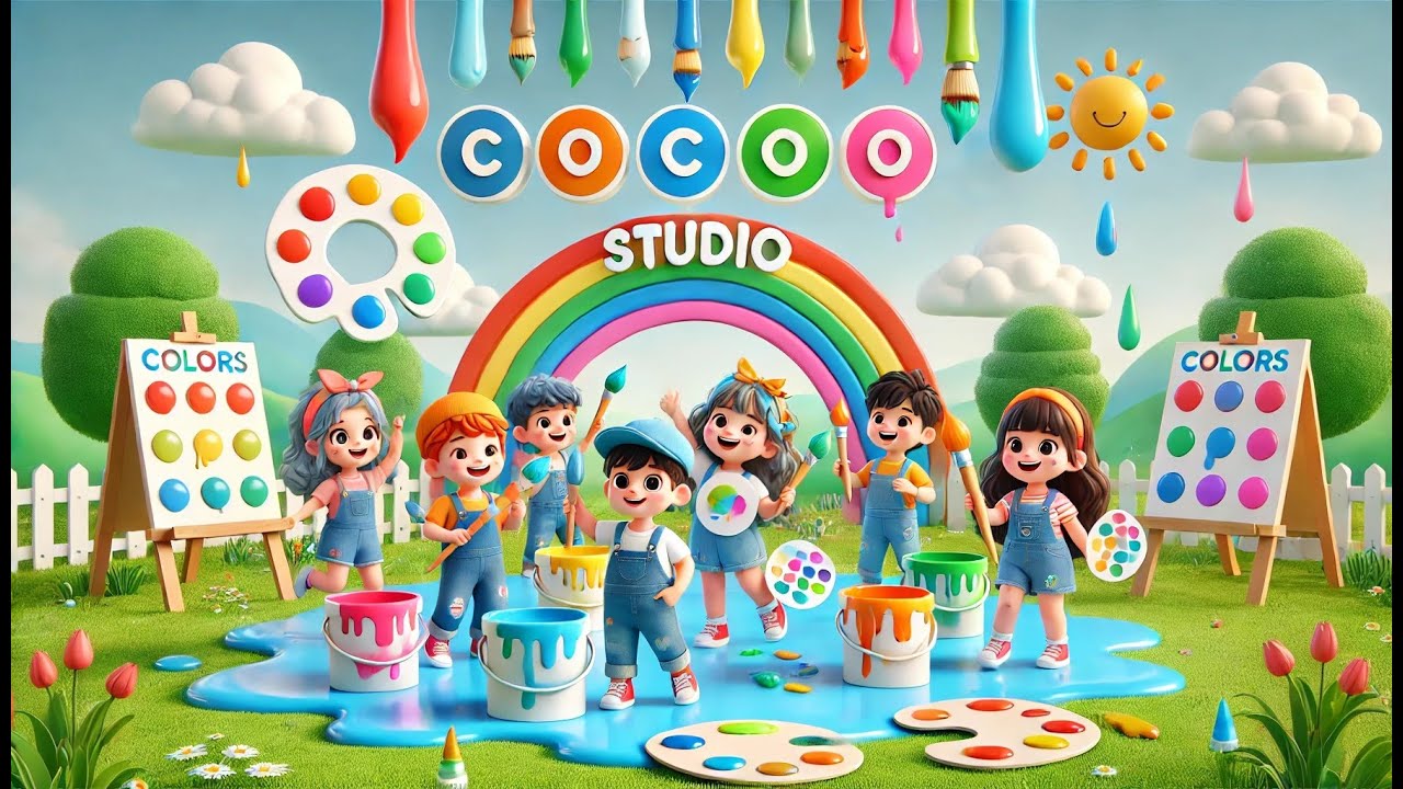 Let's Learn The Colors! - Cartoon Animation Color Songs for Children by ...