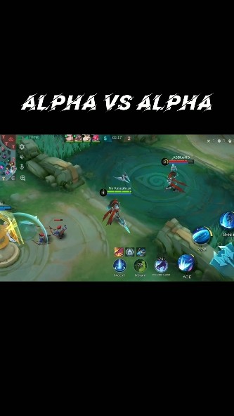 Alpha vs Alpha 🗿#moba #mobilelegends #mlbb #shorts #gaming - YouTube