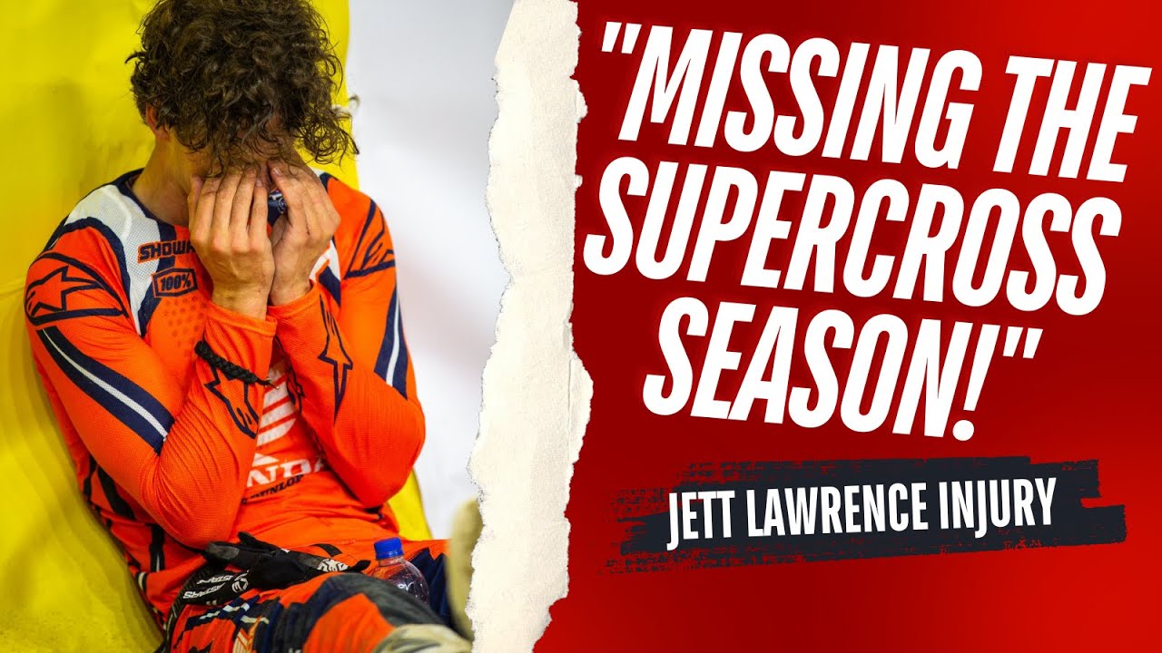 Jett Lawrence Suffers ACL Injury – Out for Supercross Season! # ...