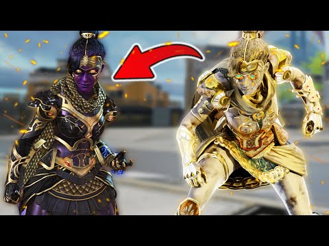 When a Wraith Main Gets a Marble Goddess Recolor Skin in Apex Legends ...