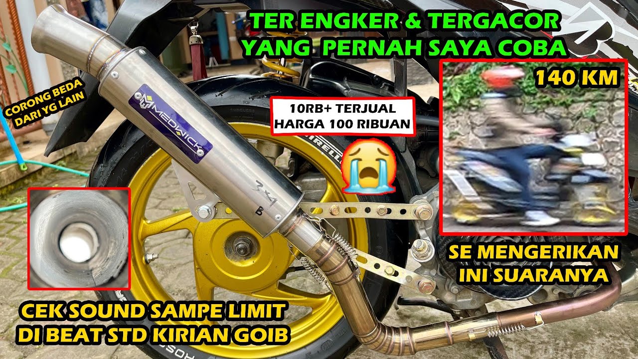 Nyobain Beli Knalpot Samlong Medwick Saringan Bor2an 100Rb Full System ...