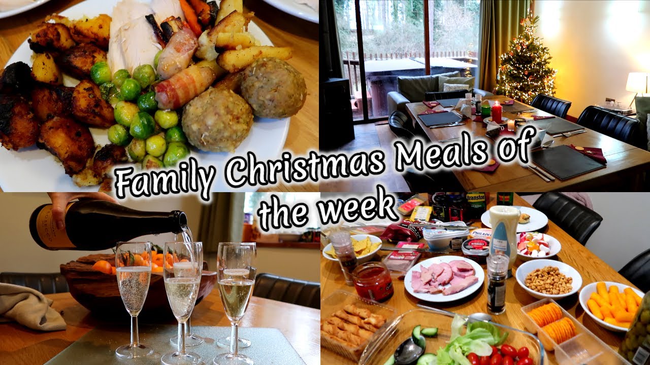 MEALS OF THE WEEK ~ Christmas edition 2023 - YouTube