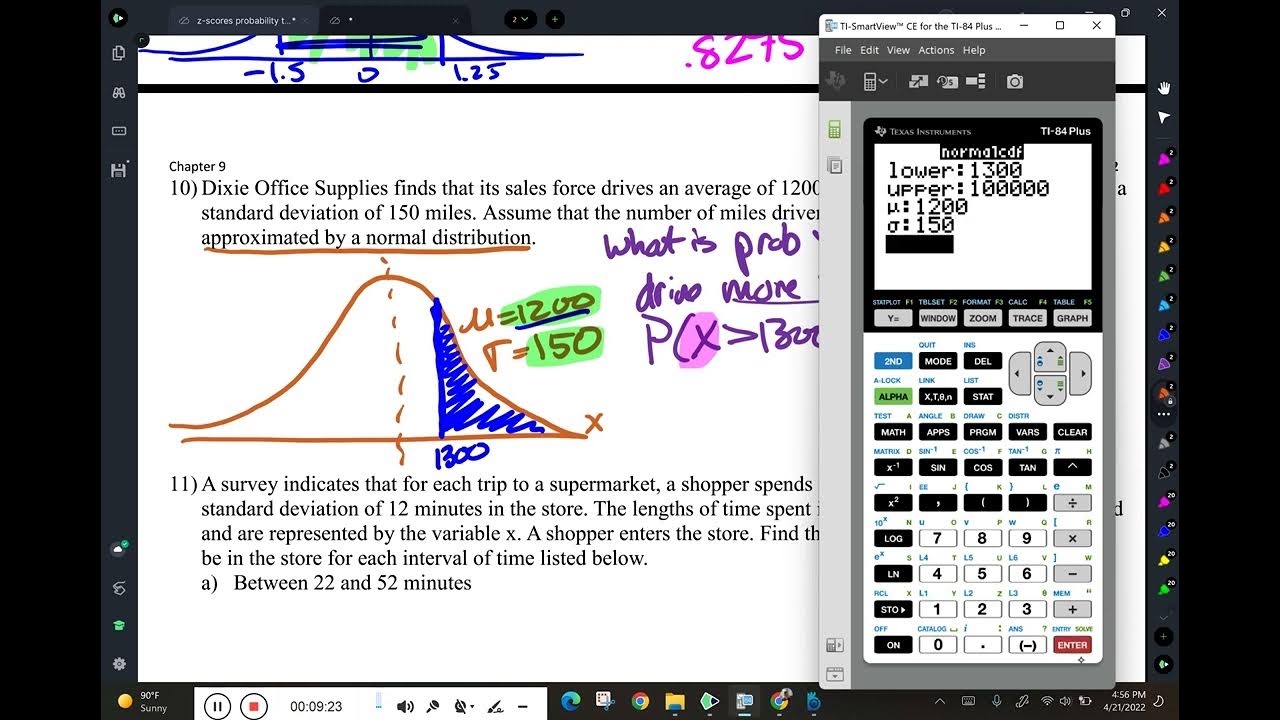 mat 218 s 9 3 normal distributions part 3 - YouTube