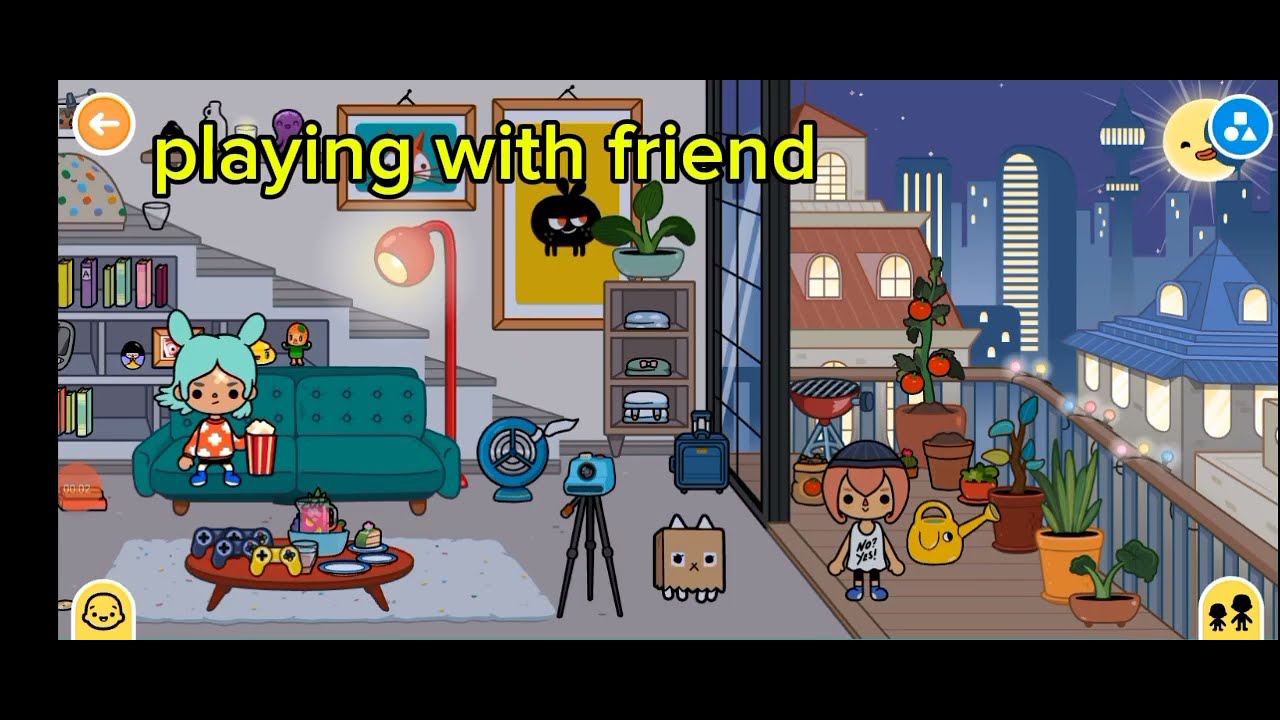 TOCA LIFE WORLD : PLAYING WITH FRINEDS | TOCA BOCA UPDATE - YouTube