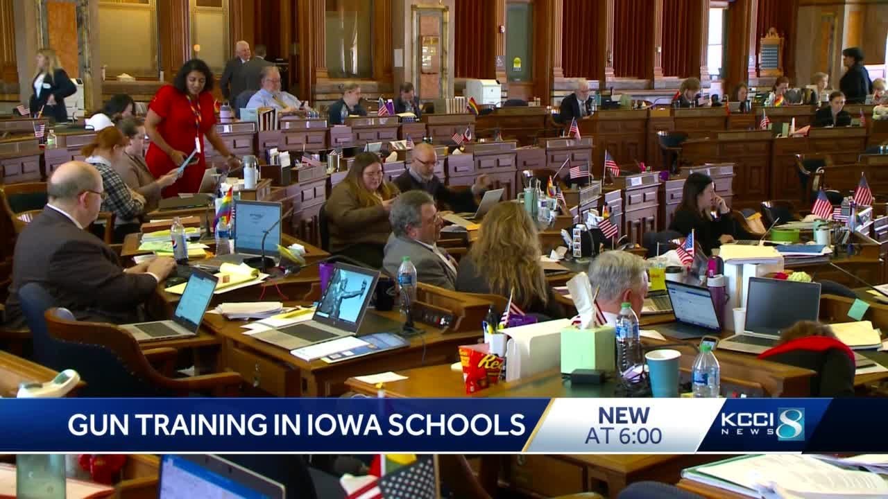 Gun training in Iowa schools - YouTube