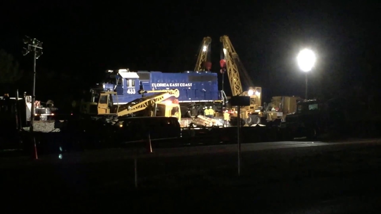 FEC Train 226 Derailment: Update 8 - YouTube