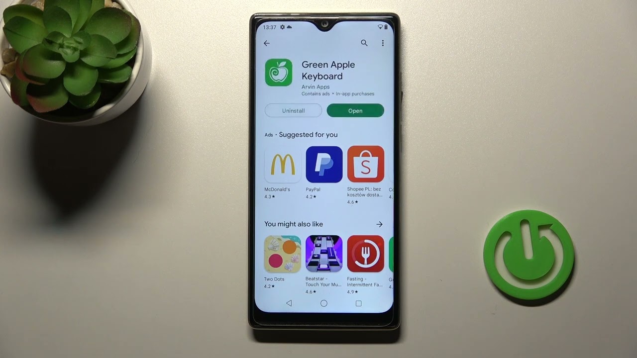 CUBOT P50 – How To Install iPhone Keyboard {Green Apple Keyboard App ...