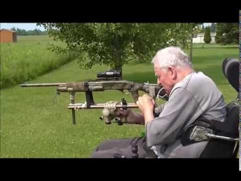 Wheelchair Gun Mount - YouTube