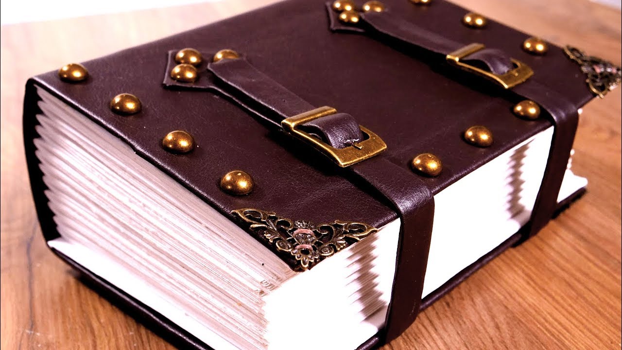 Making A Faux Leather Tome Easy Bookbinding YouTube Making A Faux Leather Tome Easy Bookbinding YouTube