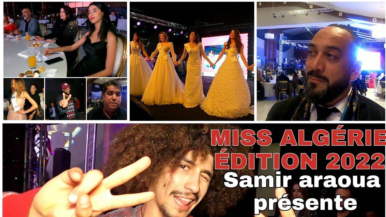 Miss Algérie édition 2022 avec Rafik Babou - YouTube