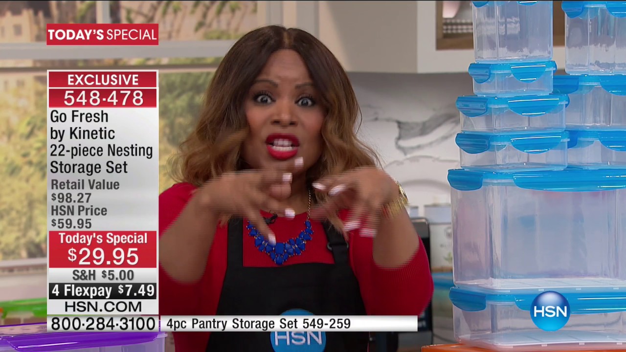 HSN | Kinetic Food Storage Premiere 06.13.2017 - 12 AM - YouTube