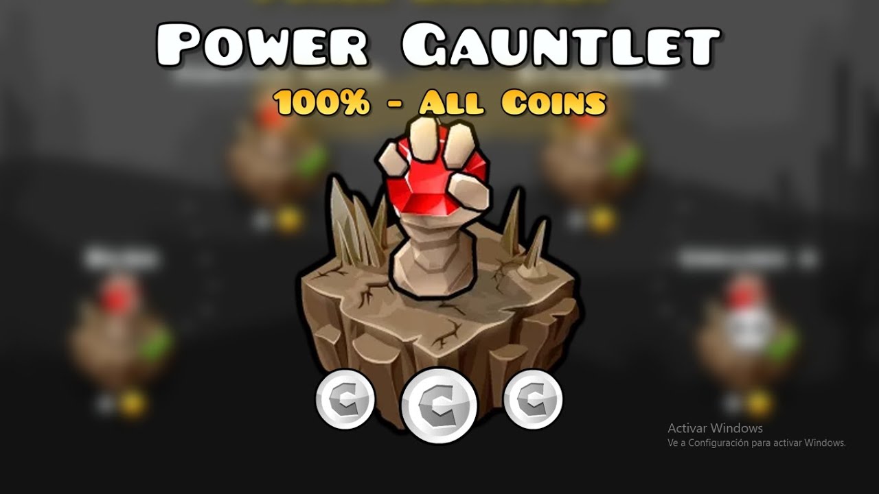 Power Gauntlet 100% - All Coins | The Lost Gauntlets #37 | Geometry ...