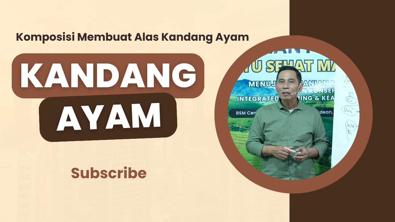Komposisi Membuat Alas Kandang Ayam ~ Bayu Diningrat - YouTube