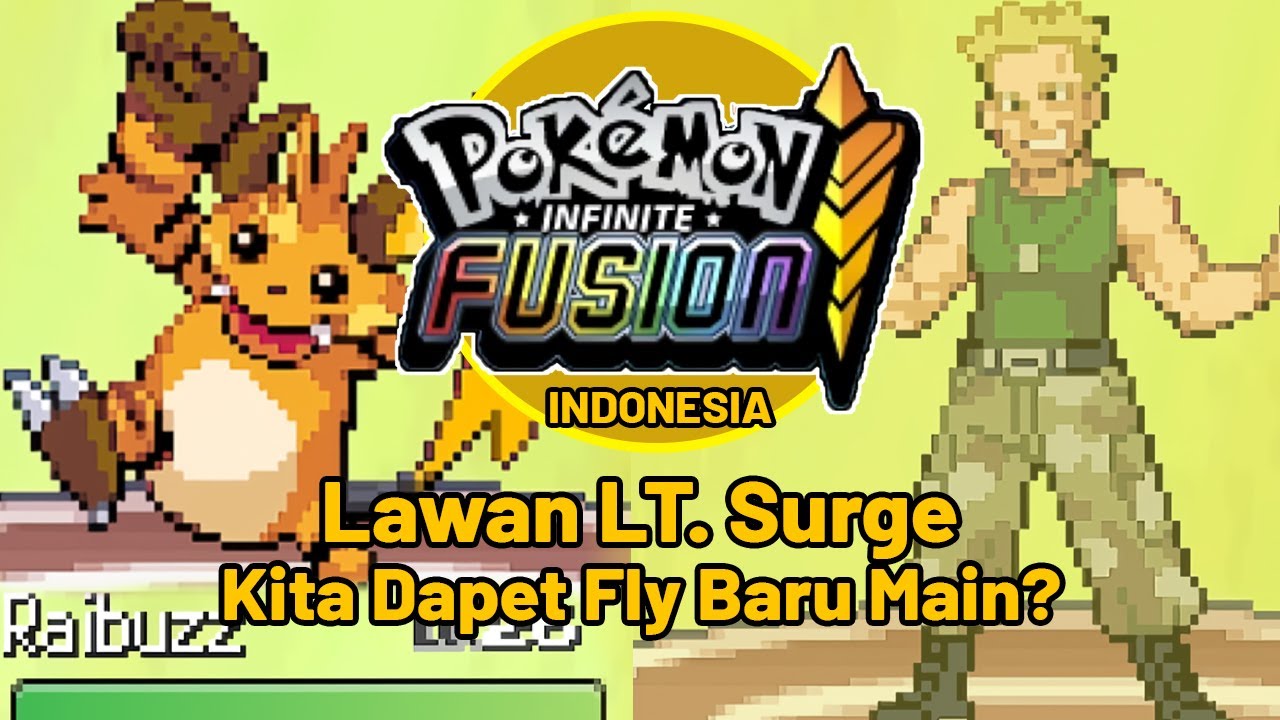 Electric GYM Leader Tapi UDAH Ada HM FLY?! Pokémon Infinite Fusion #8 - YouTube