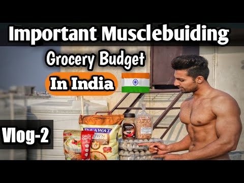 Indian Muscle Building Food For Bodybuilding | Vlog-2 | Royal Shakti ...