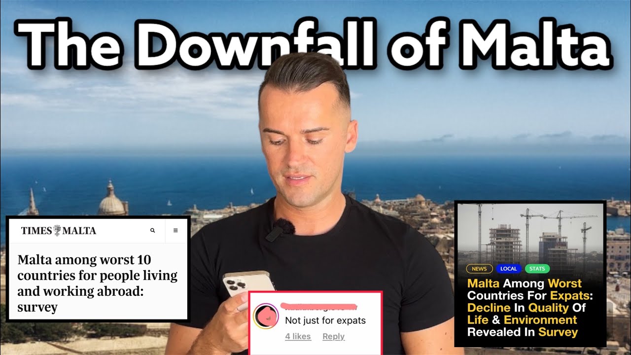 Malta ranked among WORST Countries for Expats - YouTube