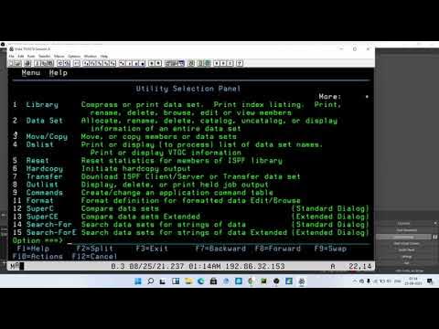 3 HOW TO CREATE PDS FILE in mainframe / jcl / mocha soft - YouTube