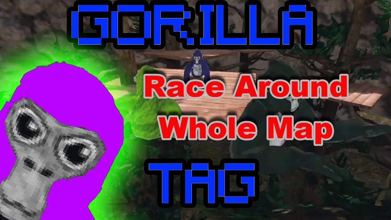 Gorilla Tag Race Around The Whole Map (Insane Ending) - YouTube