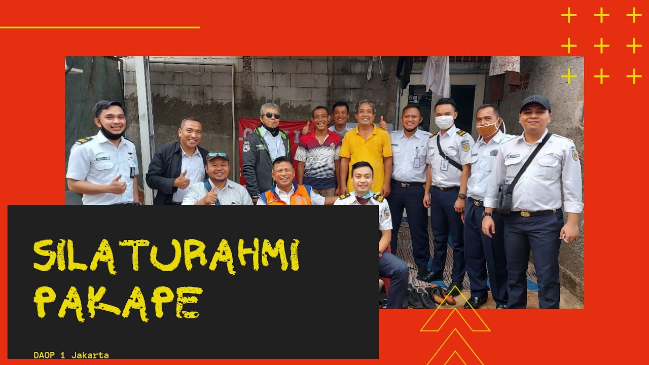 Silaturahmi KONDEKTUR KERETA API DAOP 1 Jakarta | 2020 - YouTube
