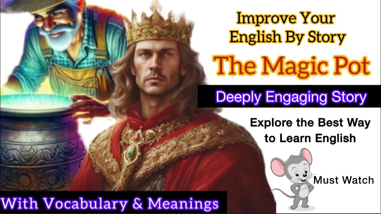 The Magic Pot Story || #learnenglishwithstories || Graded Reader ...