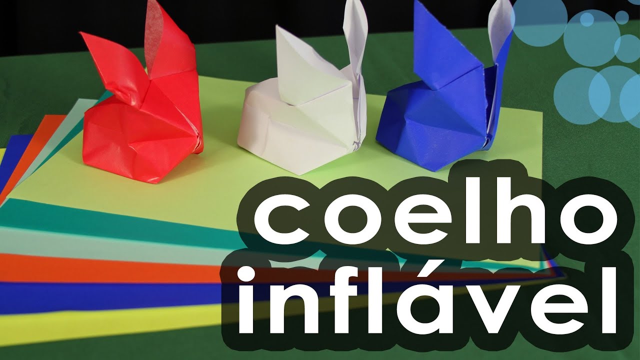 Como Fazer Um Origami De Coelho De Papel Origami Animal Instructions