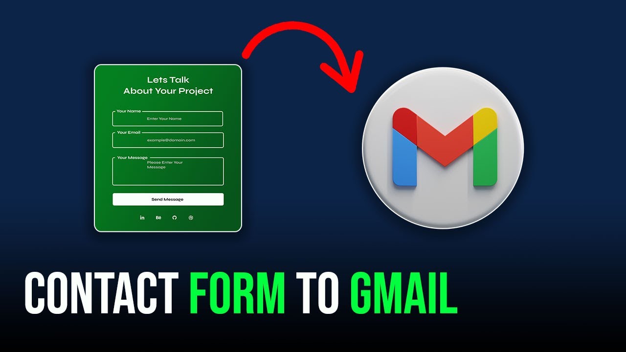 How To Create A Working Contact Form With HTML Receive Data From Form how-to-create-a-working-contact-form-with-html-receive-data-from-form